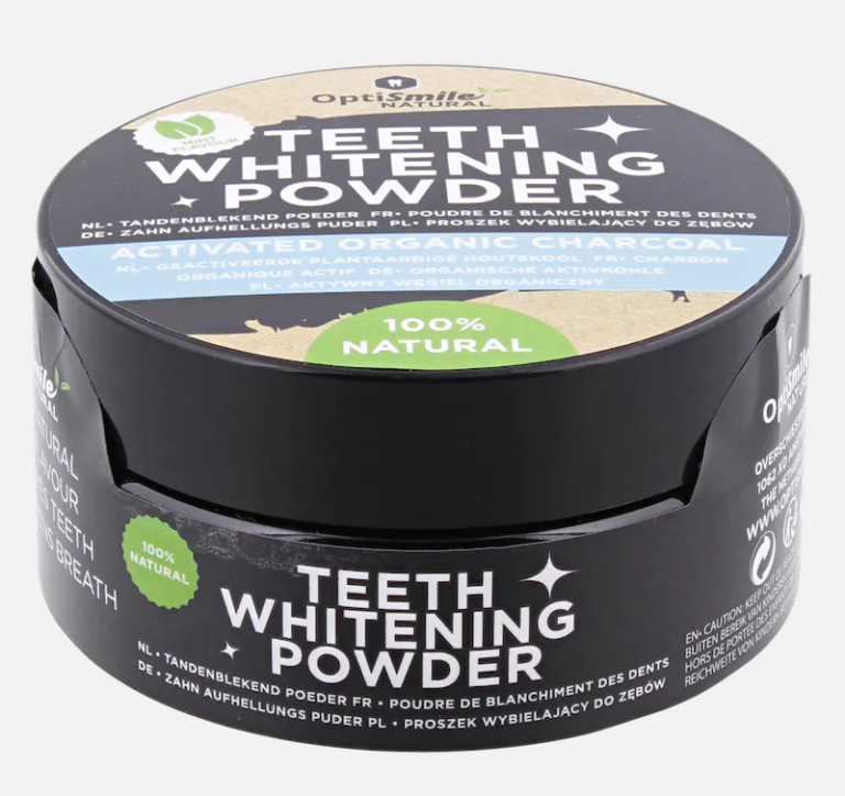 OptiSmile Poudre naturelle de blanchiment des dents – HEIM
