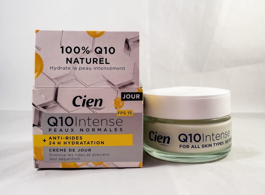 Cien Cien Set de 2 crèmes de jour anti-rides et crème de nuit avec Q10, acide hyaluronique et ...