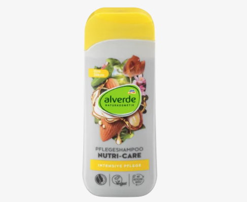 alverde COSMÉTIQUE NATURELLE Shampooing Nutri-Care Amande Bio, Argan ...