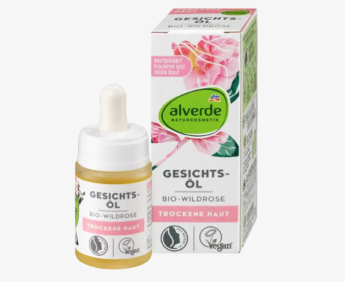 alverde NATURKOSMETIK Huile Visage Bio Rose Sauvage, 15 ml – HEIM