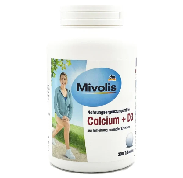 Mivolis Calcium + D3 comprimés 300 pcs – HEIM