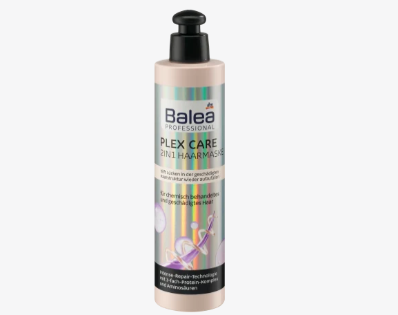 Balea Professionnel Masque capillaire Plex Care 2en1 250 ml – HEIM