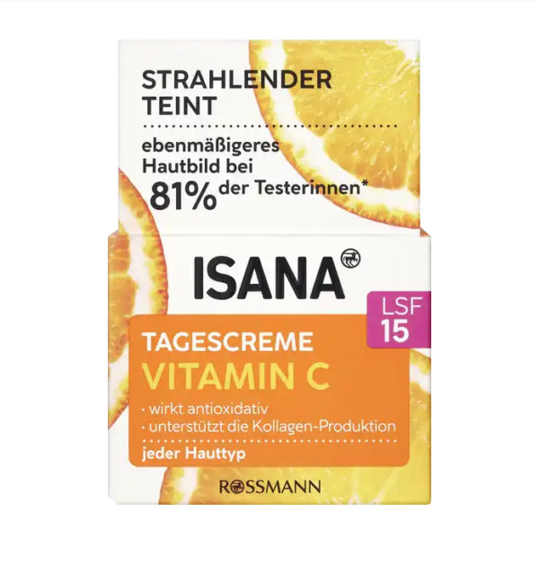 ISANA Crème de jour Vitamine C 50 ml – HEIM