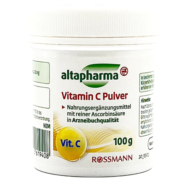 Altapharma Vitamine C Poudre 100 g – HEIM