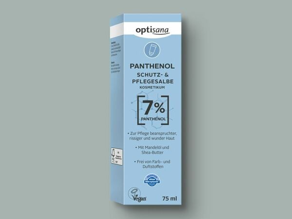 Optisana Panthenol Schutz et Pflegesalbe 75 ml – HEIM