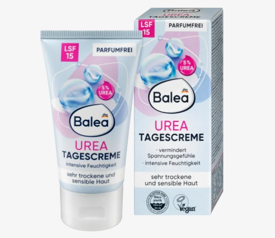 Balea Crème pour le visage 5% d’urée SPF 15, 50 ml – HEIM